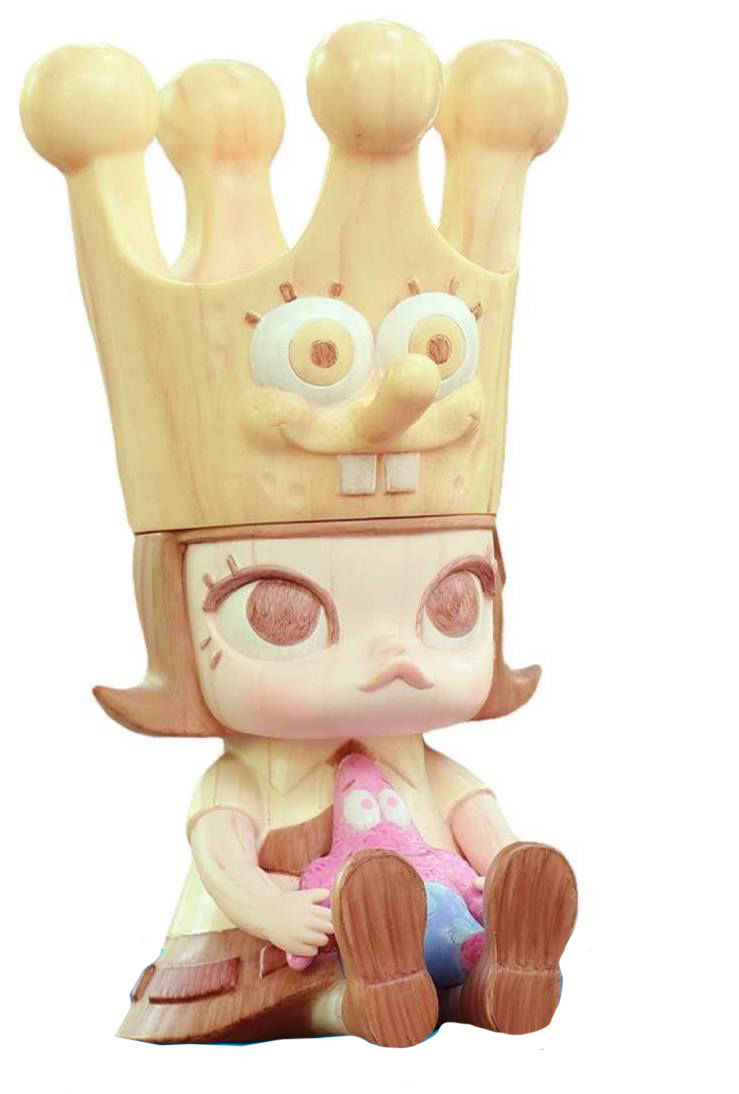 Wooden Spongebob Molly created by Nickelodeon, Kenny Wong