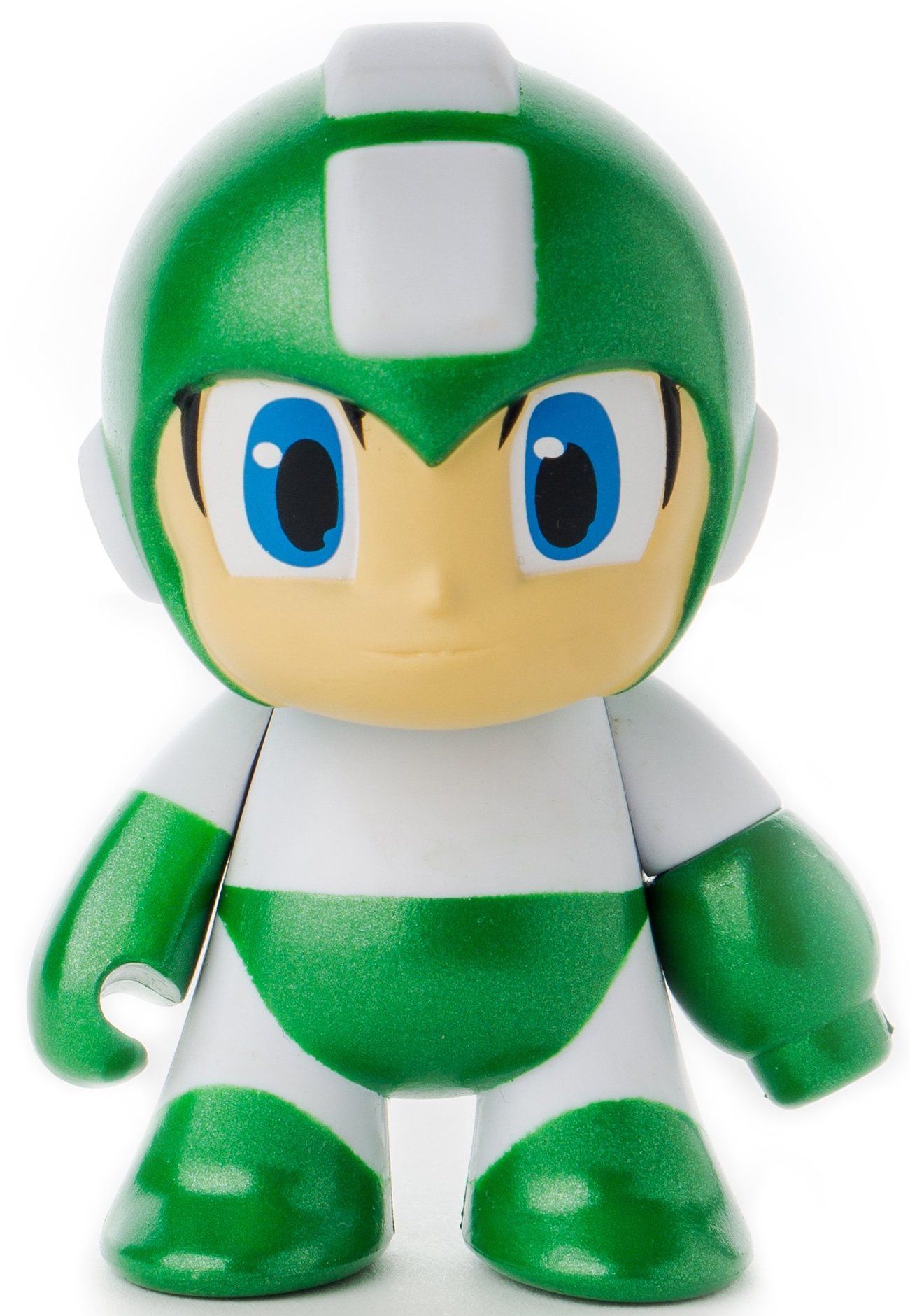 3" Metallic Green Mega Man created by Capcom