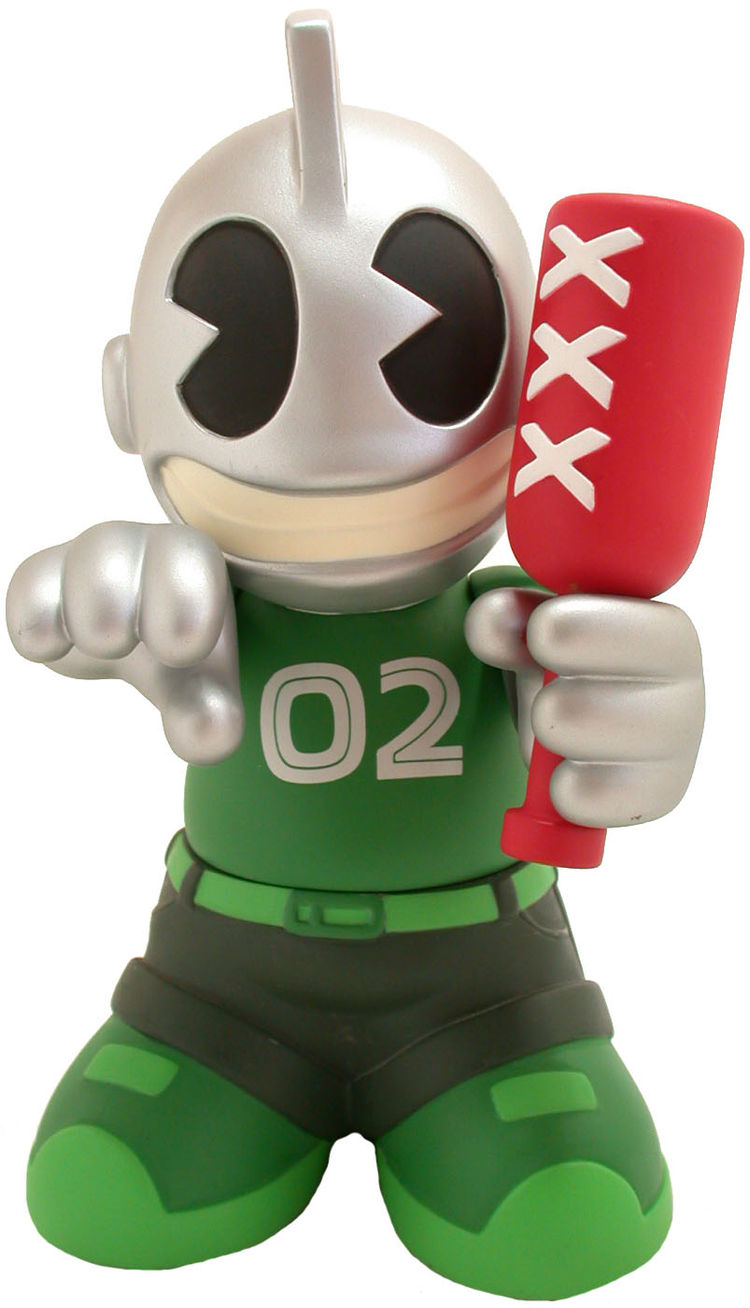 Kidmutant [Kidrobot 18] created by Frank Kozik