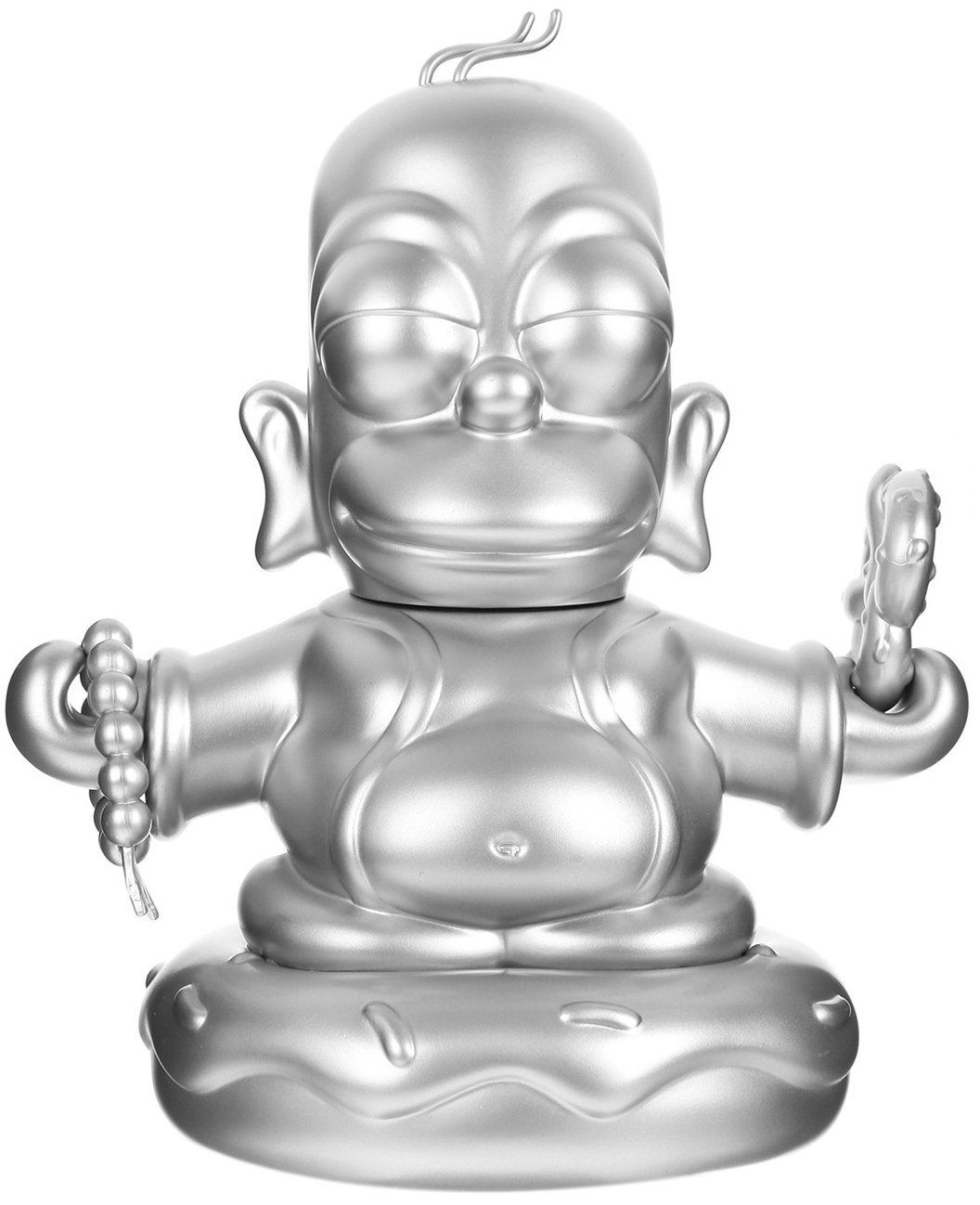 7" The Simpsons : Silver Homer Buddha (25th Anniversary) created by ...