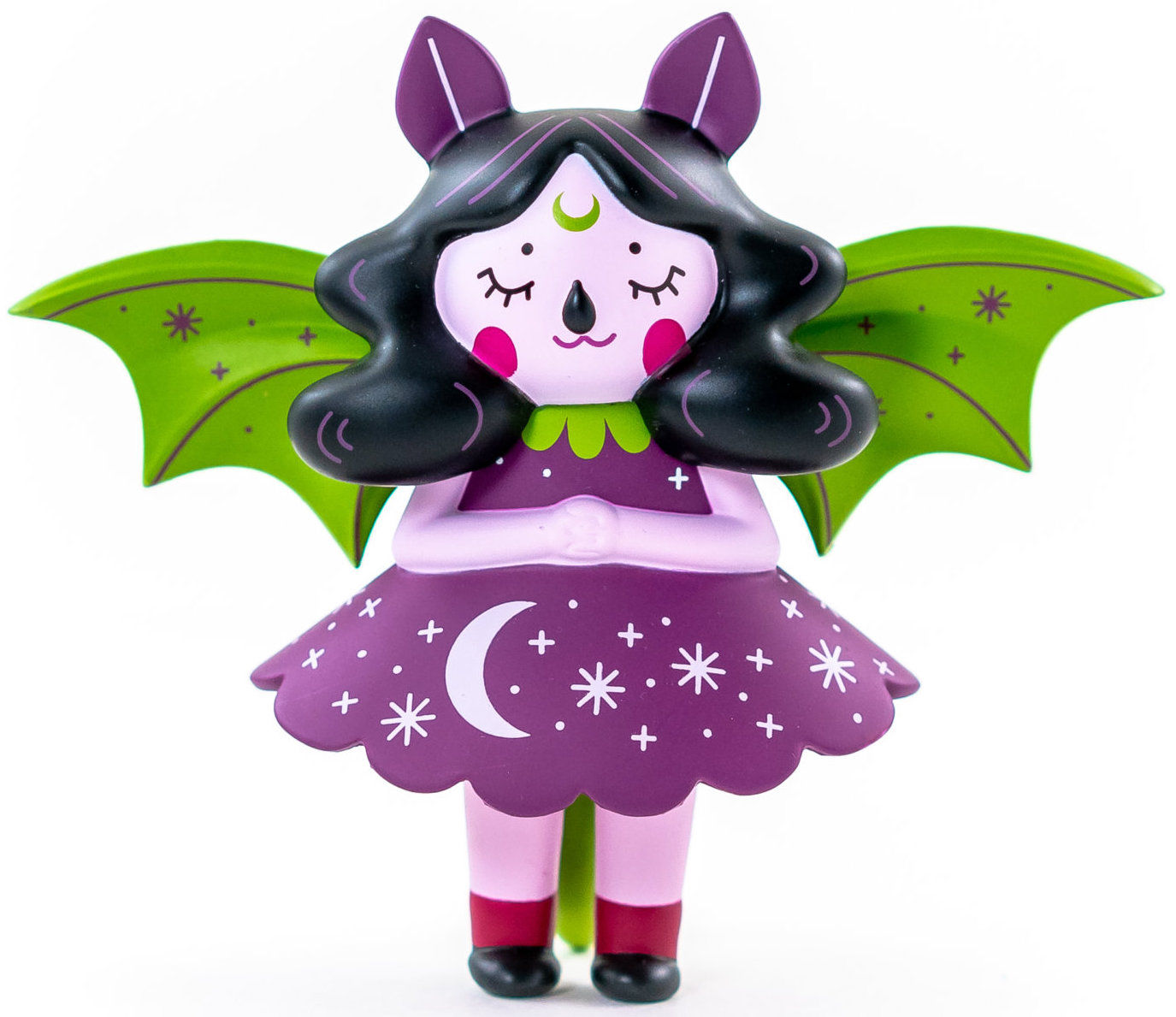 Aurora Midnight Moon Bat created by Nightly Made (Megan Mahfoud)