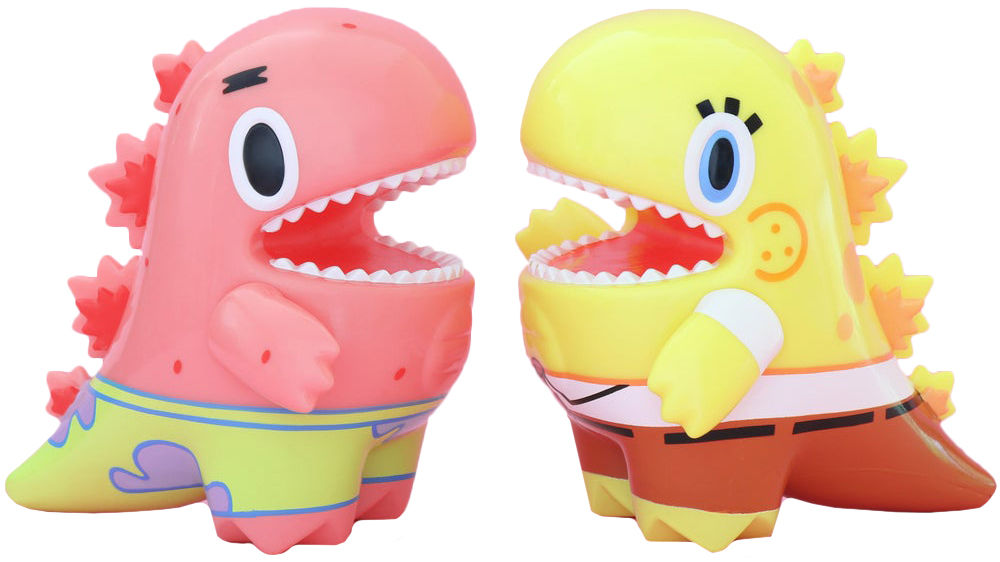 Spongebob & Patrick Little Dino (Set) created by Ziqi