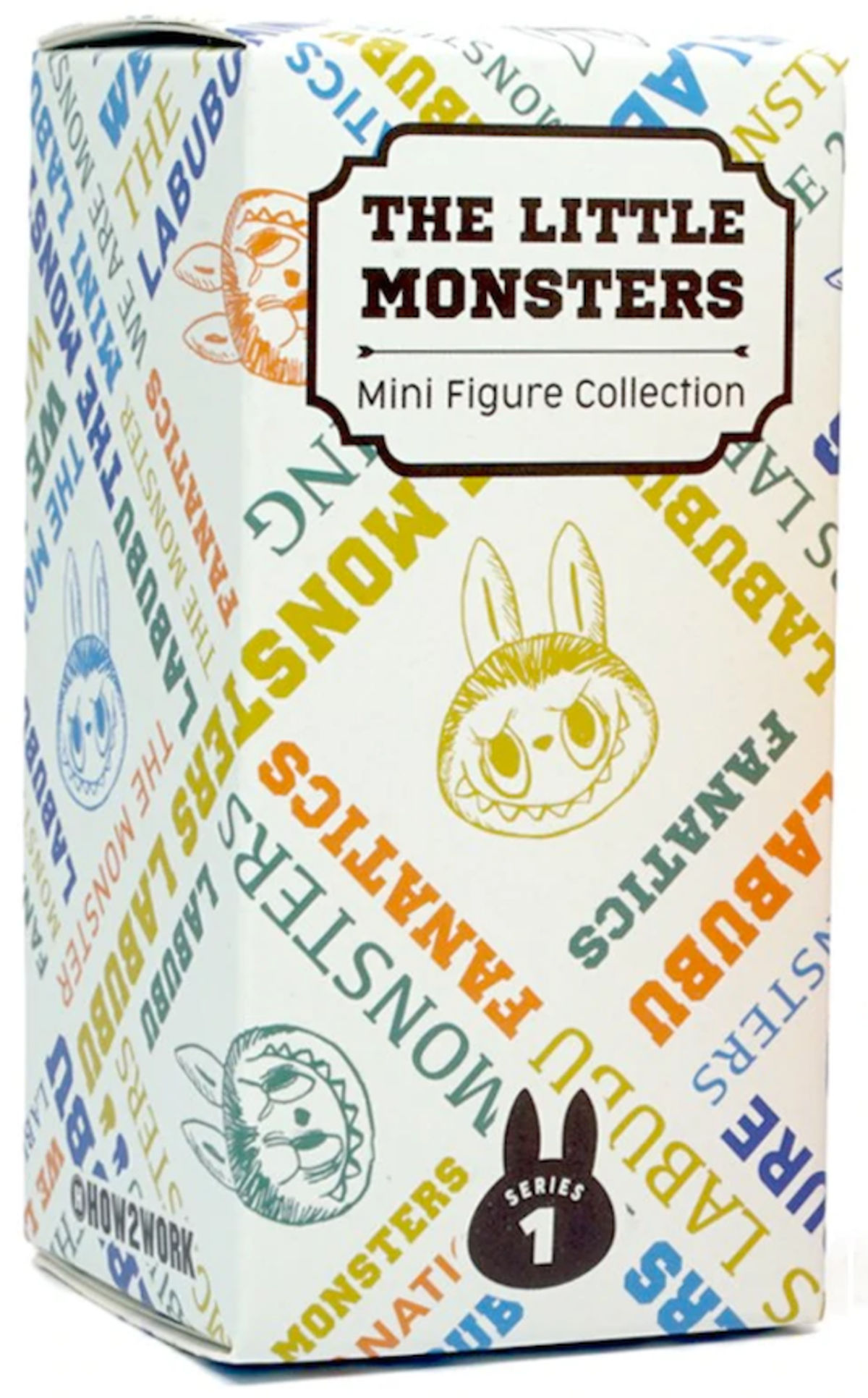 Clear Red Labubu Little Monster created by Kasing Lung