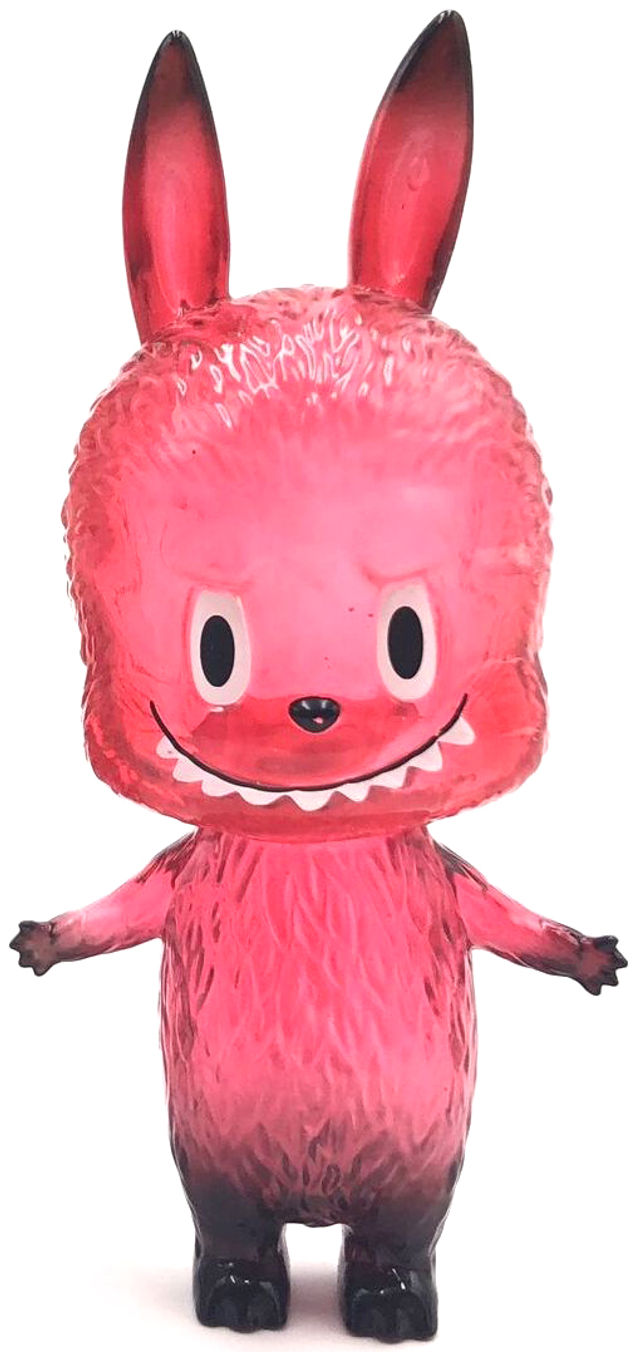 Clear Red Labubu Little Monster created by Kasing Lung