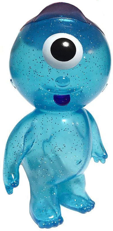 Clear Blue Glitter Tofu Kid (Superfest 80) created by Cometdebris (Koji ...
