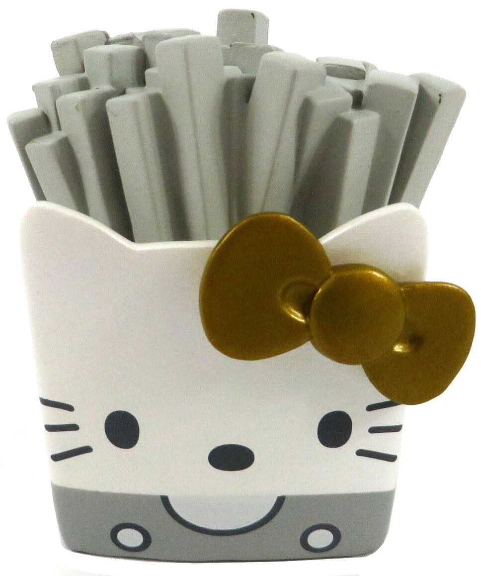 Black & Gold Hello Kitty French Fries created by Sanrio