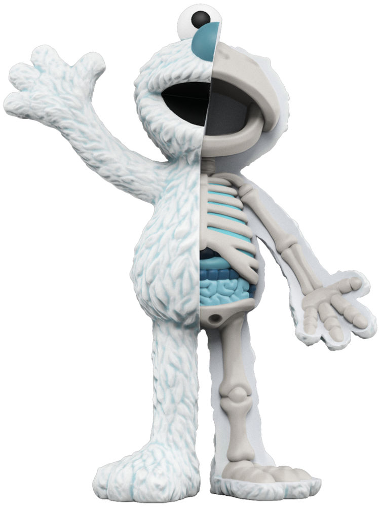 XXRay Plus : 9" Bert created by Jason Freeny, Jim Henson