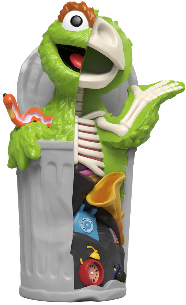 XXRay Plus : 9" Bert created by Jason Freeny, Jim Henson