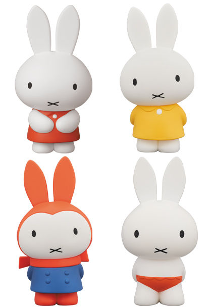 Miffy 65th Anniversary UDF (4 Figure Set) created by Dick Bruna