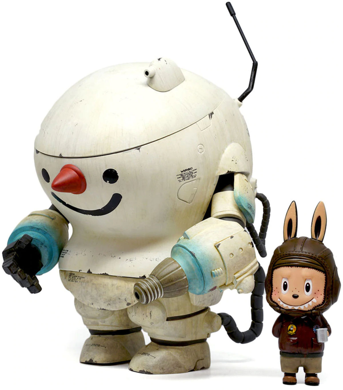 Maschinen Snowman Labubu created by Kow Yokoyama, Kasing Lung
