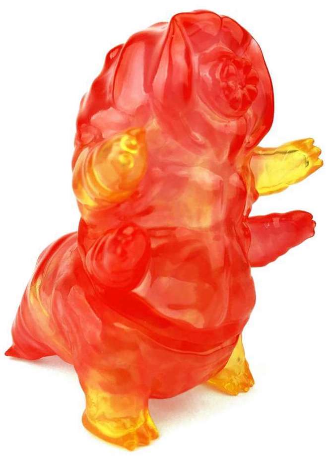 Sunset Sherbet Tarbus the Tardigrade created by DoomCo Designs