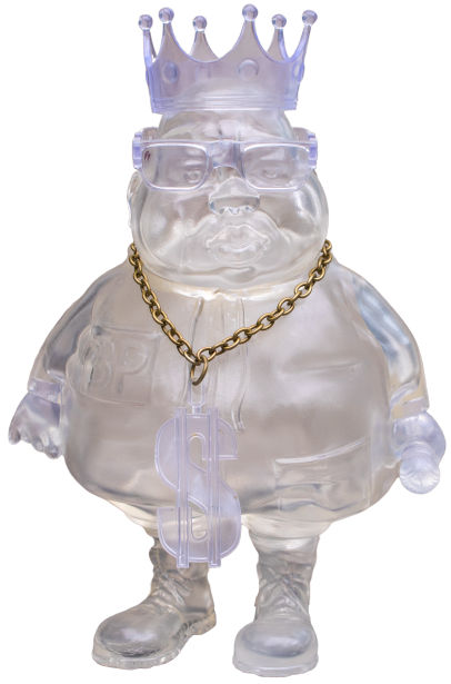 Clear Big Poppa (FPF '20) created by Ron English