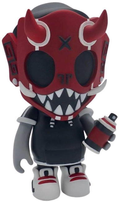 Puck - Little Painter OG Red created by Chris Dokebi