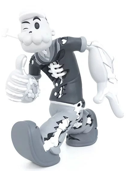 Mono Creepy Popeye created by Coté Escrivá