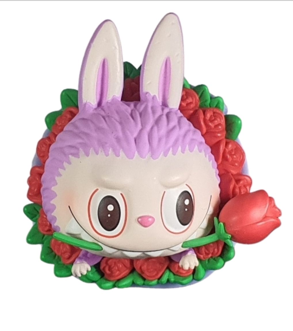 Rose Labubu created by Kasing Lung