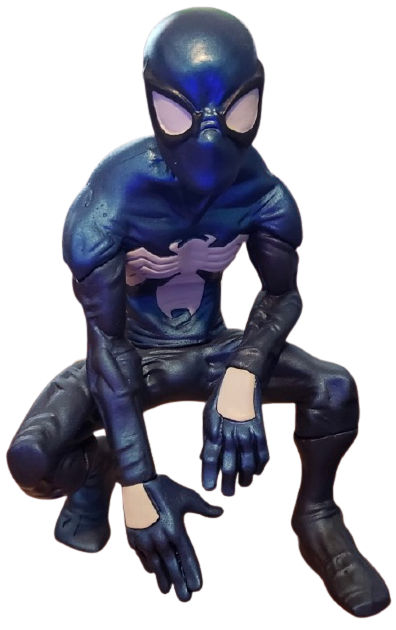 Metallic Blue Spidey created by Chappell