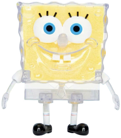 8" Glow 20th Anniversary Spongebob created by Stephen Hillenburg, Josh ...