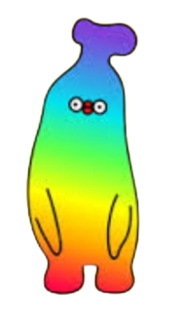 Rainbow Boo Mini (Secret Figure) created by Flabjacks (Ton Mak)