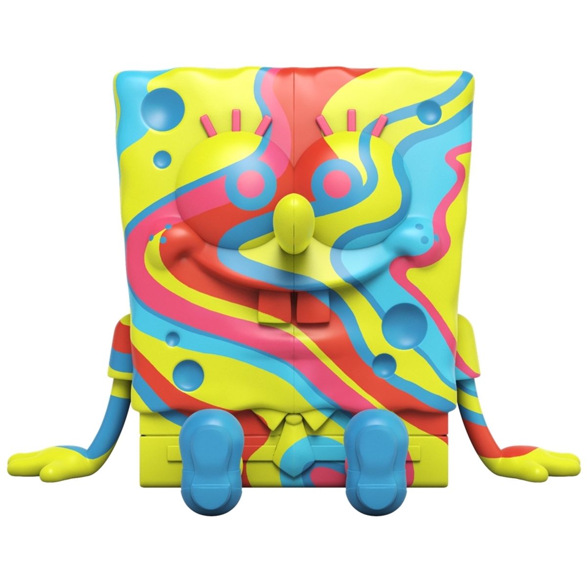 Rainbow Swirls Spongebob Squarepants XXposed created by Jason Freeny