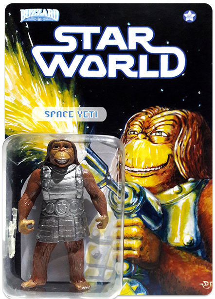 Space Yeti created by Buzzard Guts