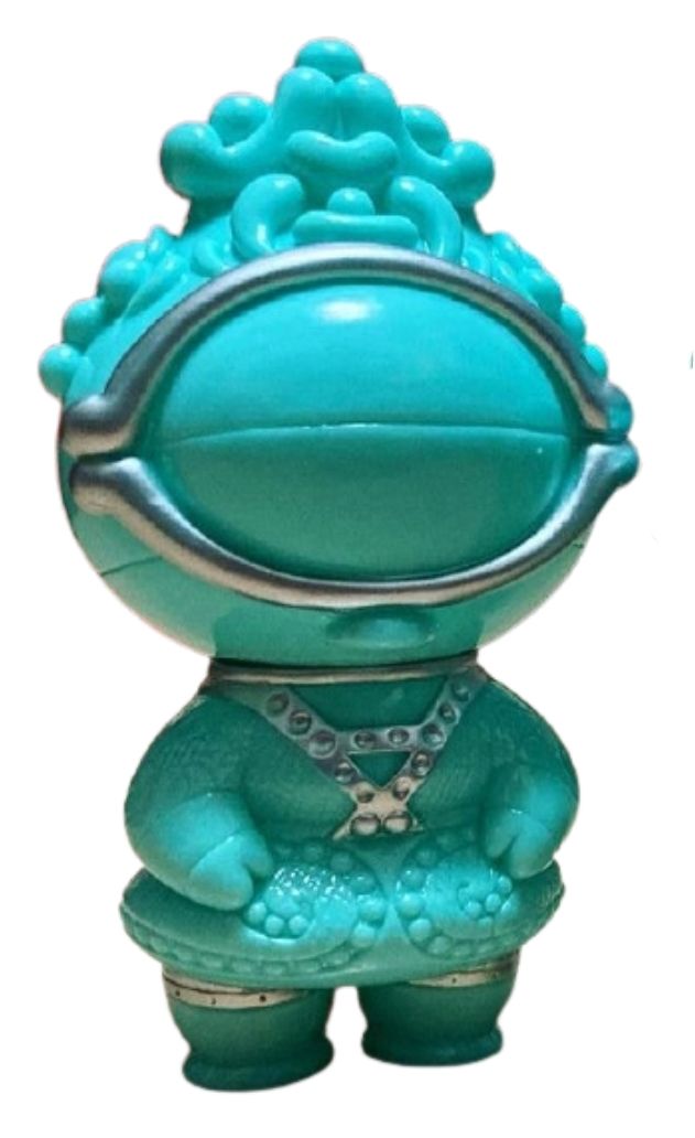 Tiffany Blue One Eye Shakokitachi created by Science Patrol