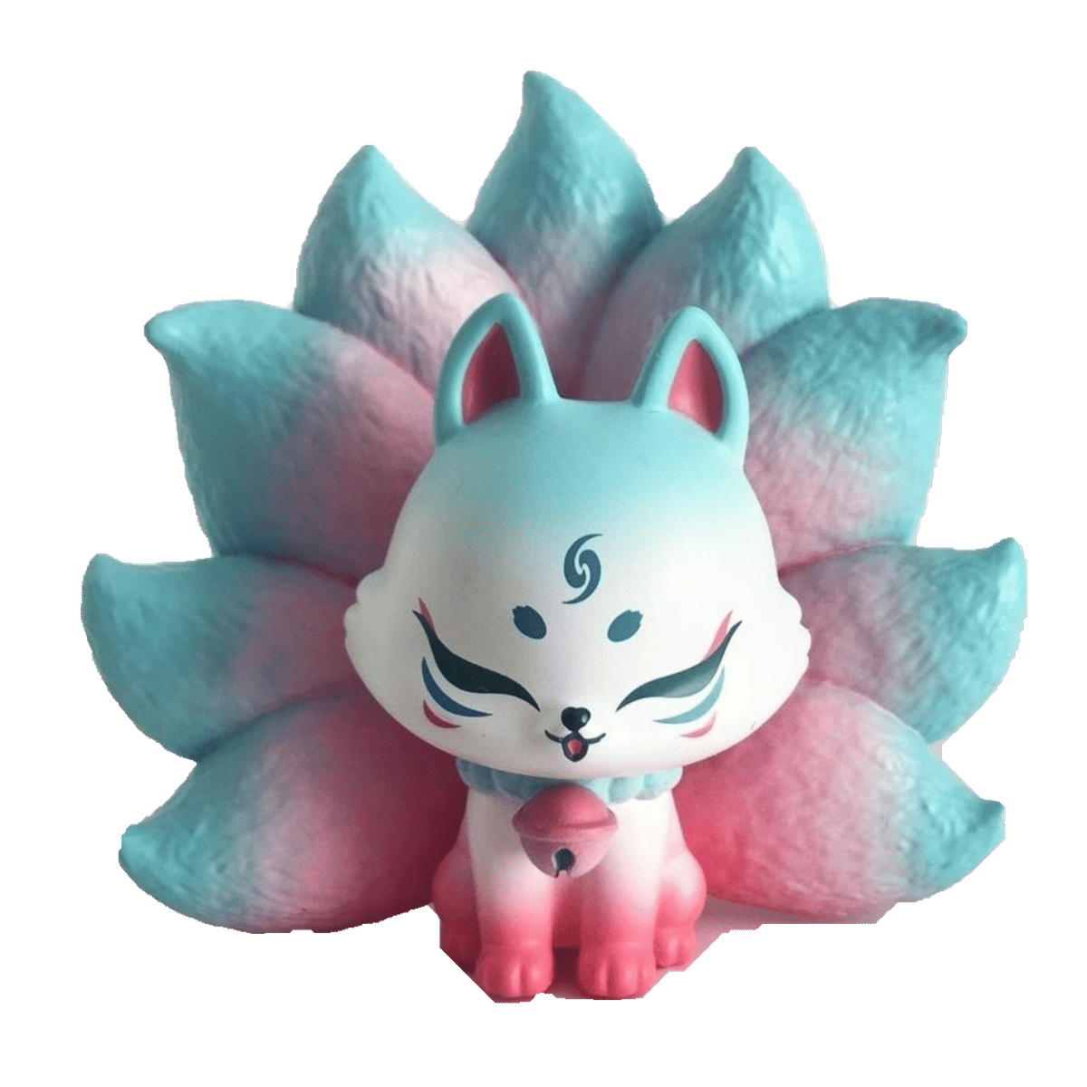 Pink Blue Ancient Nine Tailed Fox created by Xiuxian