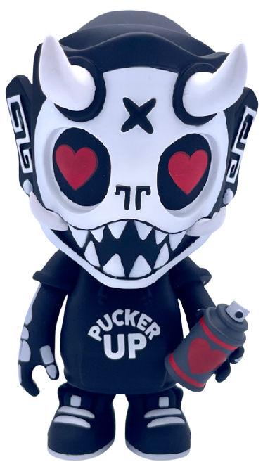 Puck - Little Painter “Pucker Up” Edition created by Chris Dokebi ...
