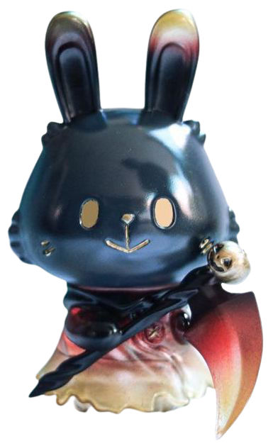 Red & Gold Angle of Death Robin created by Kotton Factory