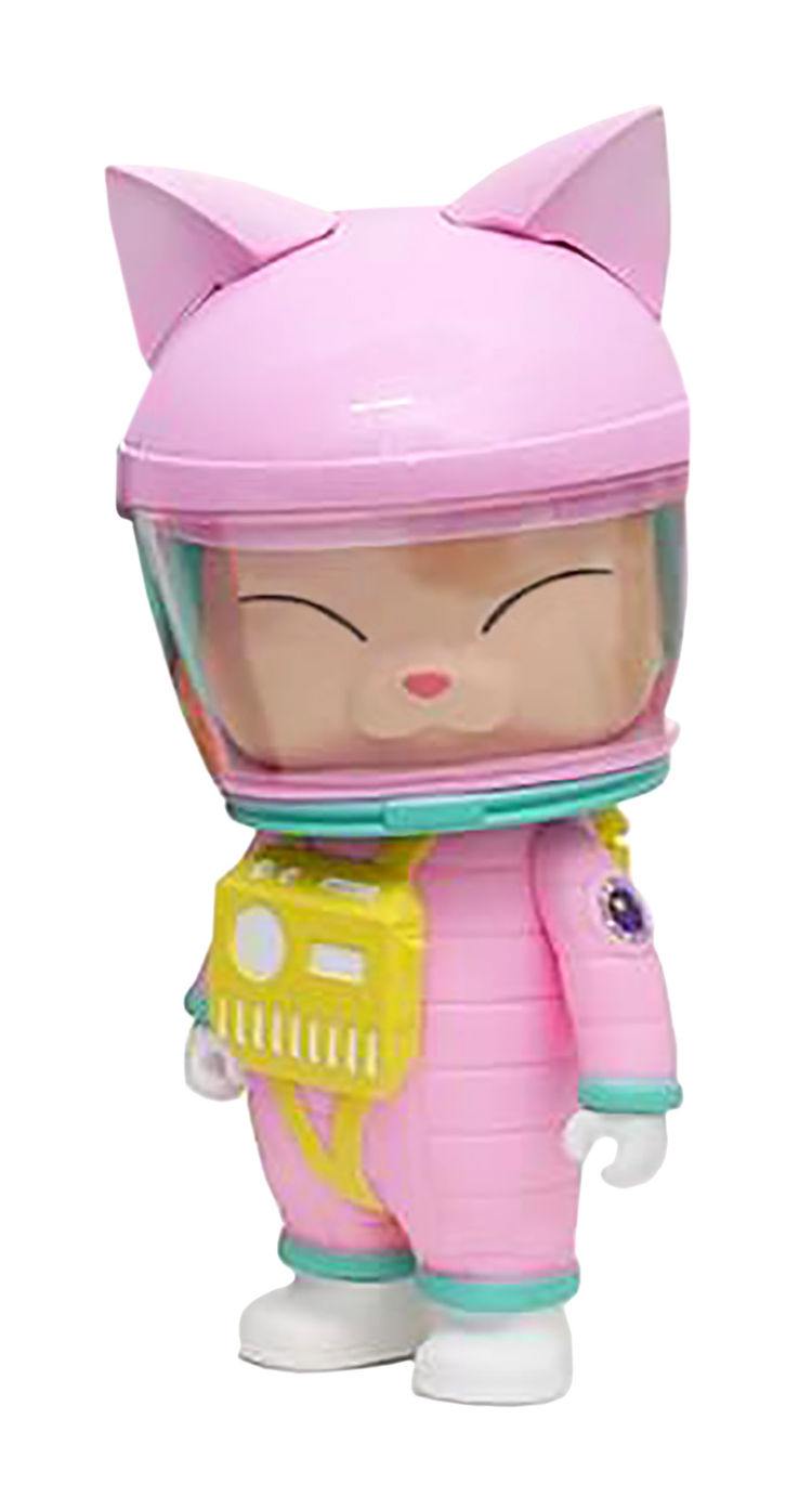 Yellow Labubu Astronaut created by Kasing Lung
