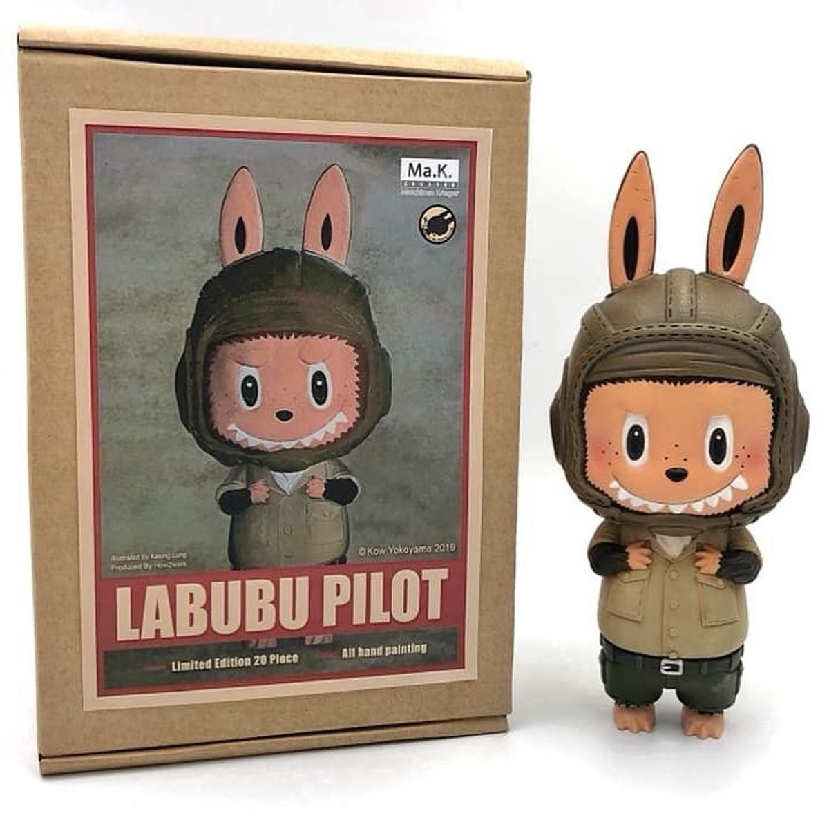 Pilot Labubu (WF '19) created by Kow Yokoyama, Kasing Lung