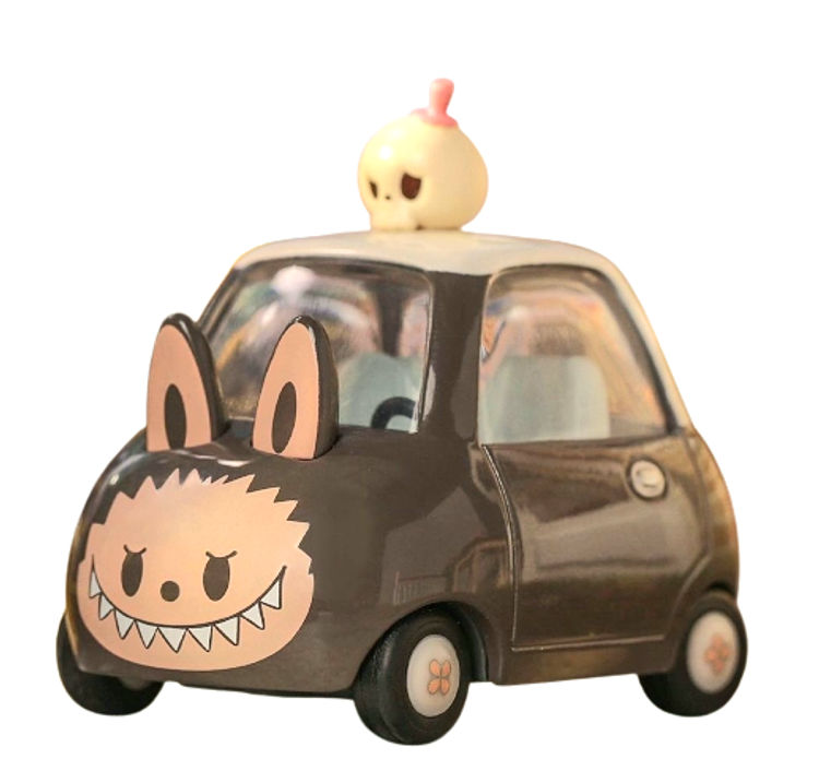 Labubu Happy Weekend Car created by POP MART, Kasing Lung