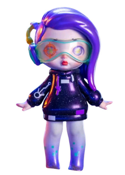 Hacker Girl created by Laura Art