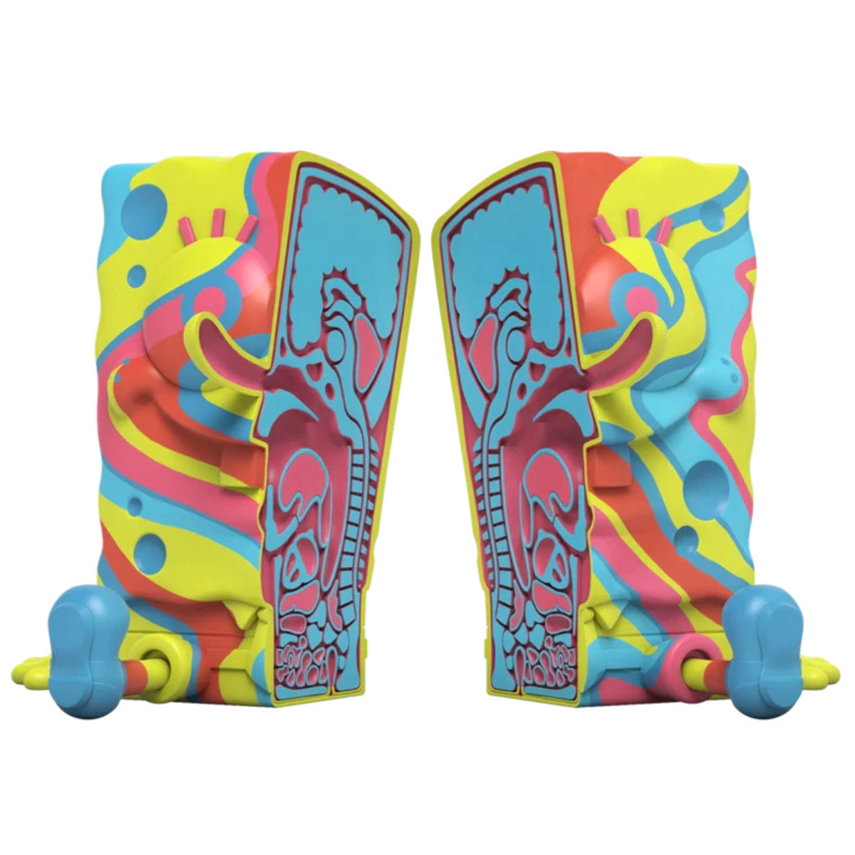 Rainbow Swirls Spongebob Squarepants XXposed created by Jason Freeny