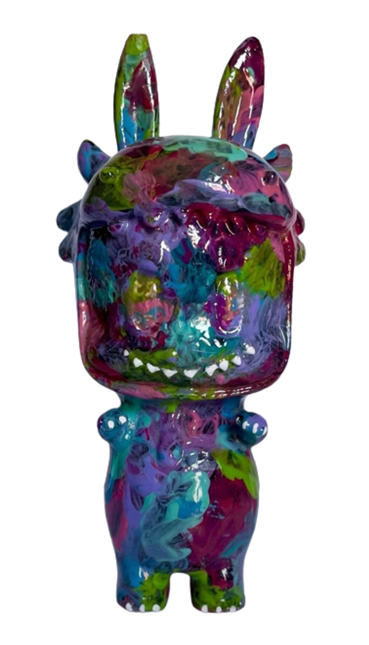 Multi Color Labubu created by Thad Wilkes