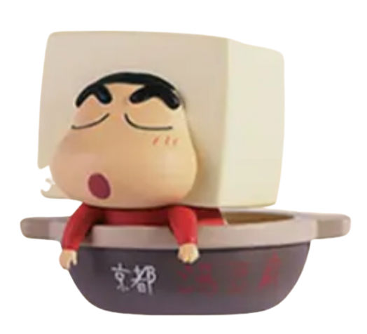 ToFu Pot Crayon Shin-chan (Secret Figure) created by Yoshito Usui, 52Toys