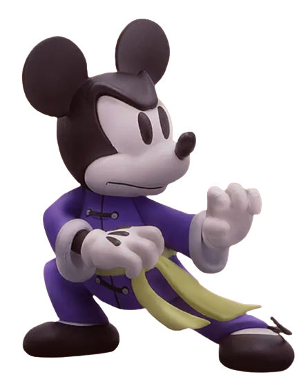 Tiger Fist Mickey Mouse created by Hero Cross, Disney