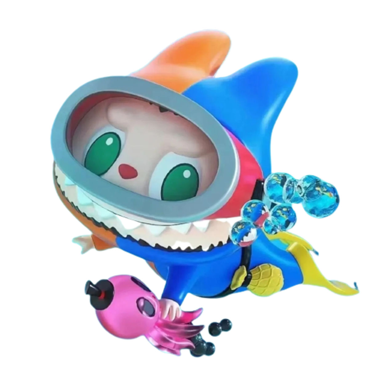 Diving Labubu (Blister Pack) created by Kasing Lung