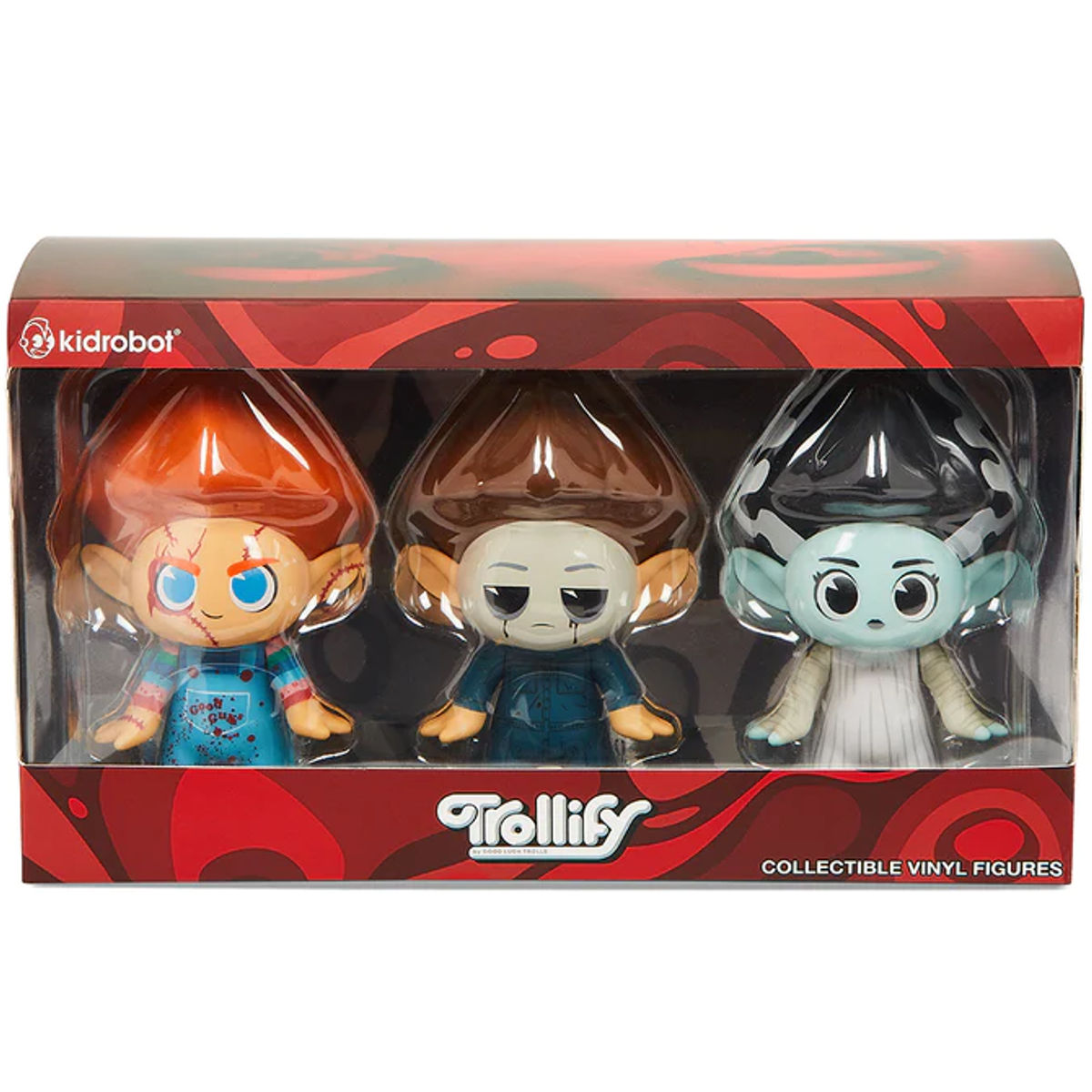 Chucky, Bride of Frankenstein, Michael Myers Trollified (Set) created ...