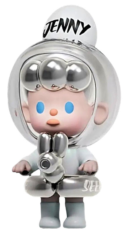 Dodo Jenny (Silver Floatie) created by Dodo Sugar Studio