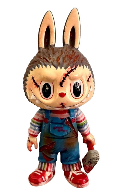 Labubu / Chucky MashUp created by Teeewizzle (Thad Wilkes)