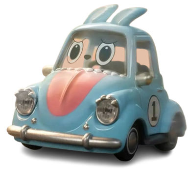 Labubu Bumper Car created by POP MART, Kasing Lung