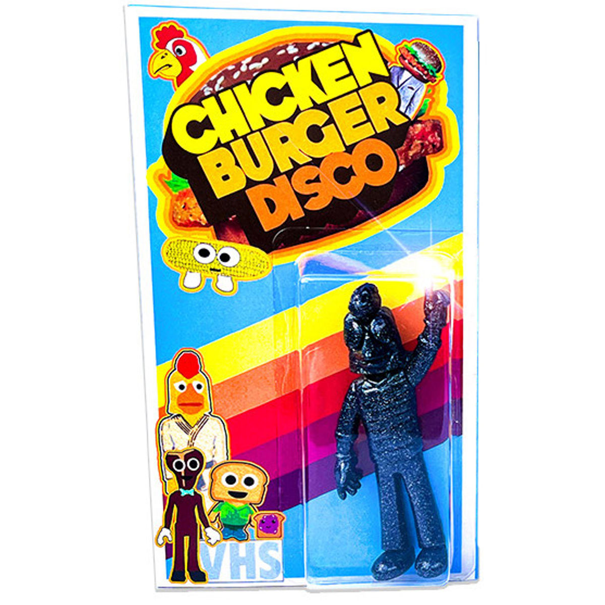ChickenBurgerDisco Figure & VHS created by Chicken Burger Disco