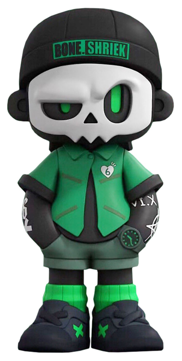 MR. BONE Camping Wayne (Super Secret) created by Mr. Bone Toys (Lao Liu)