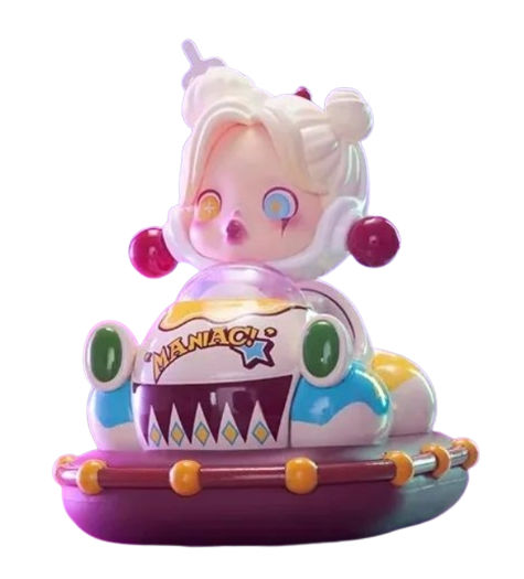 SkullPanda Bumper Car created by Skullpanda (Xiong Meow), POP MART