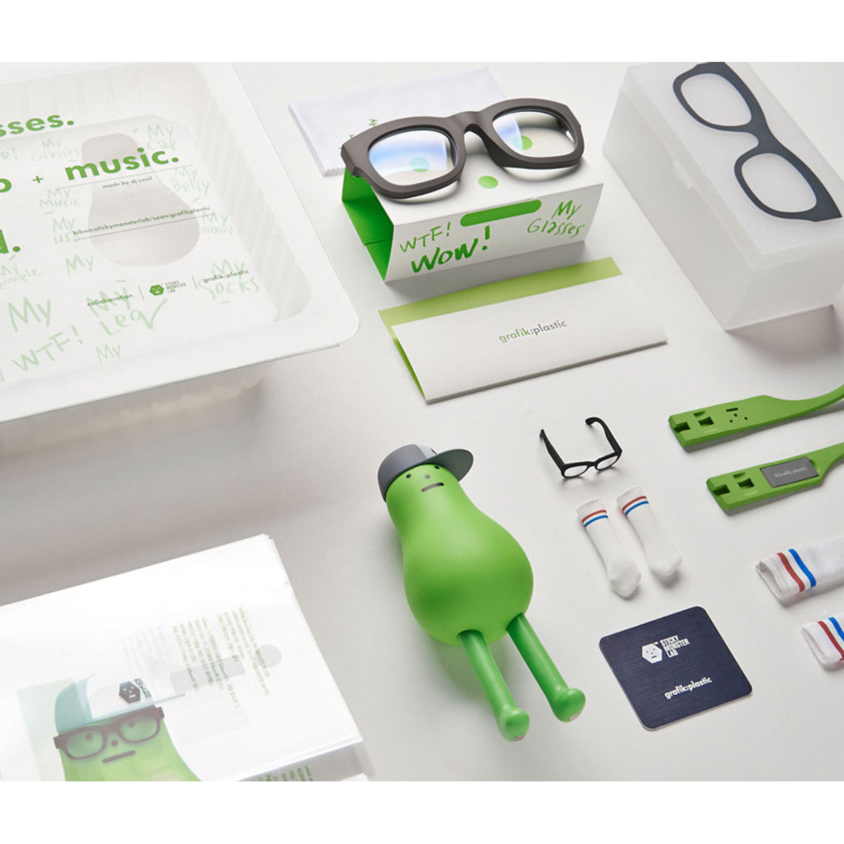 Sticky Monster Lab x Grafik Plastic created by Sticky Monster Lab ...