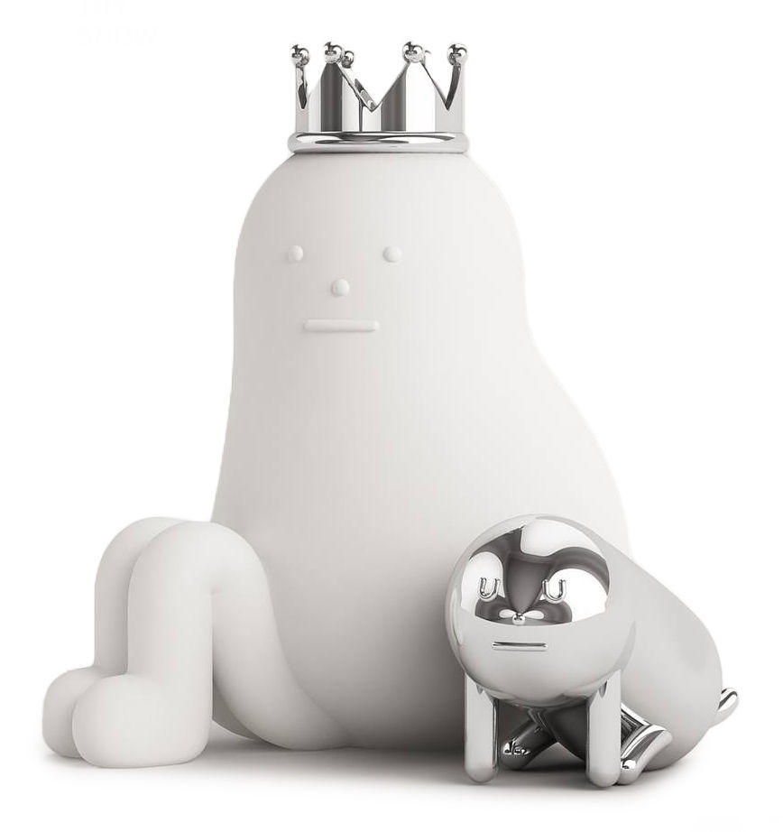 King Loner White created by Sticky Monster Lab