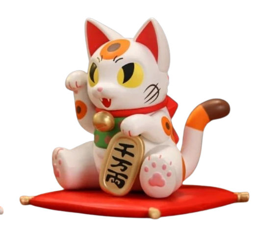 Lucky Cat Kaiju Negora created by Konatsu Koizumi