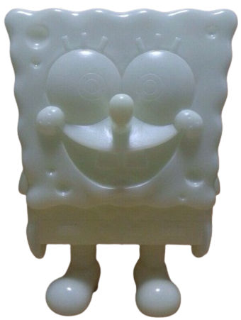 White Spongebob created by Nickelodeon, Stephen Hillenburg