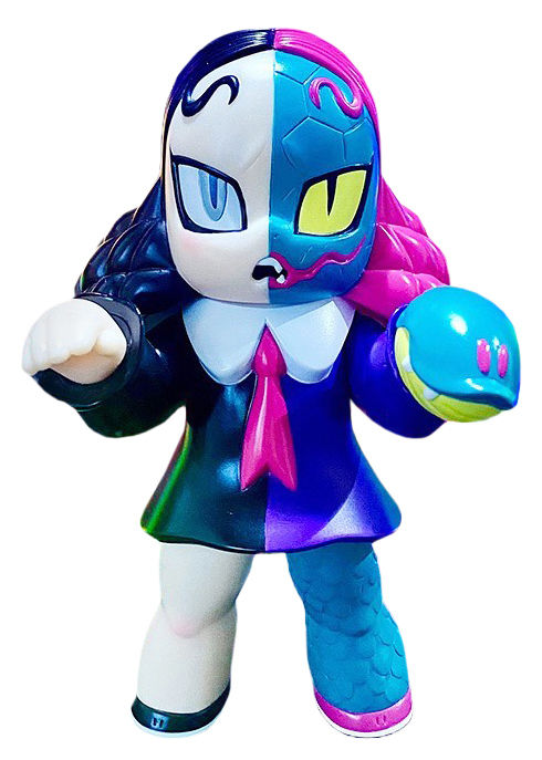 Coil Girl Mimimi chan 2nd Colorway created by Grape Brain