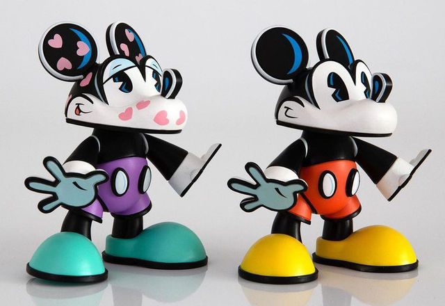 Mickey Color Variant (Purple) created by Disney, Joe Ledbetter